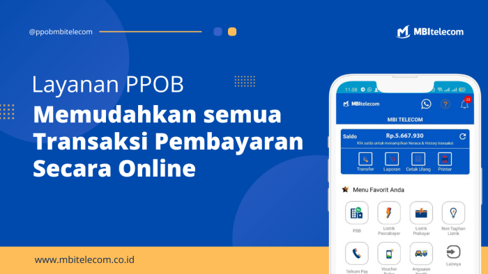 Layanan PPOB: Memudahkan Transaksi Pembayaran Online